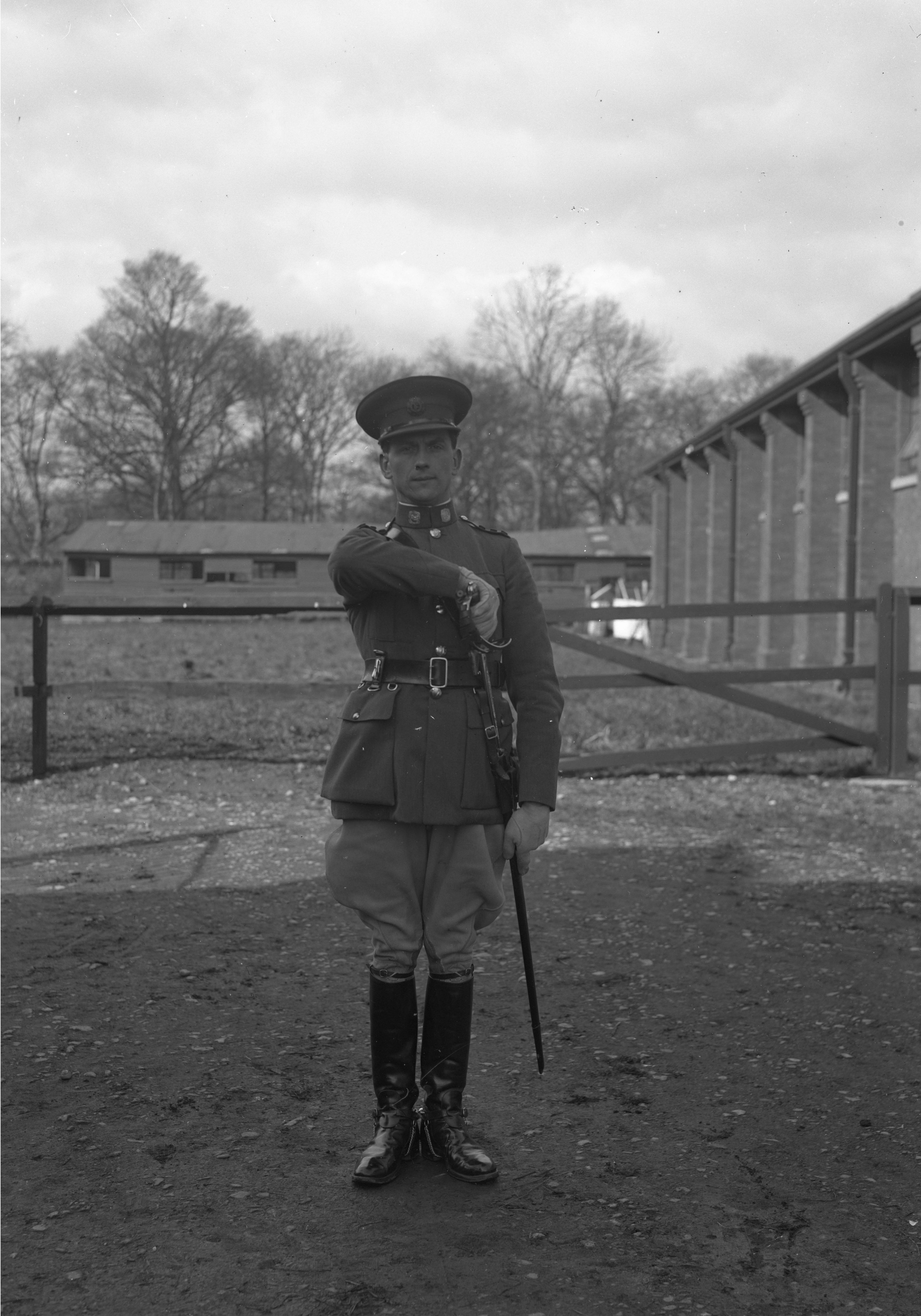 Military Archives | Officer sword drill, mounted and dismounted(1927)