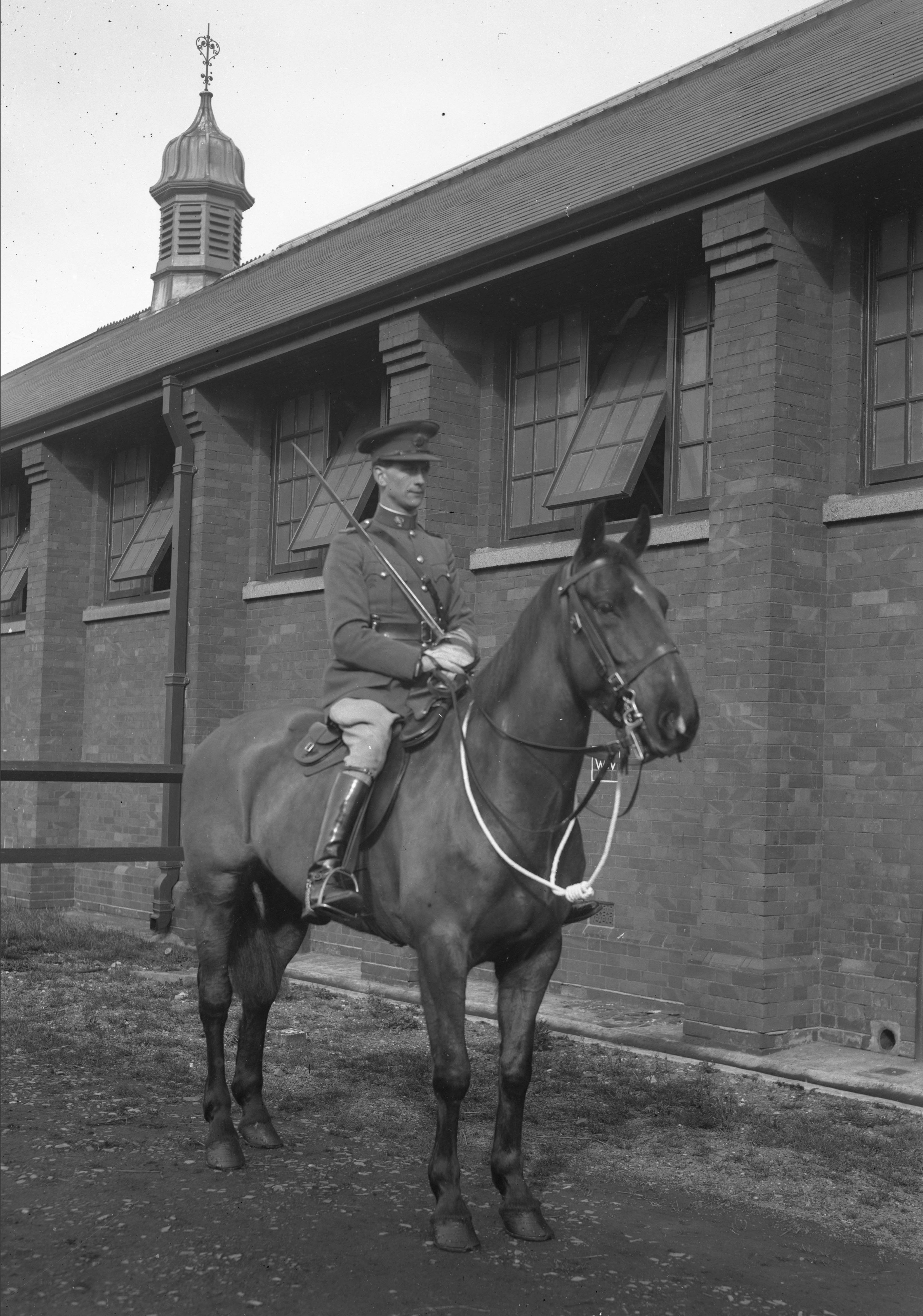 Military Archives | Officer sword drill, mounted and dismounted(1927)