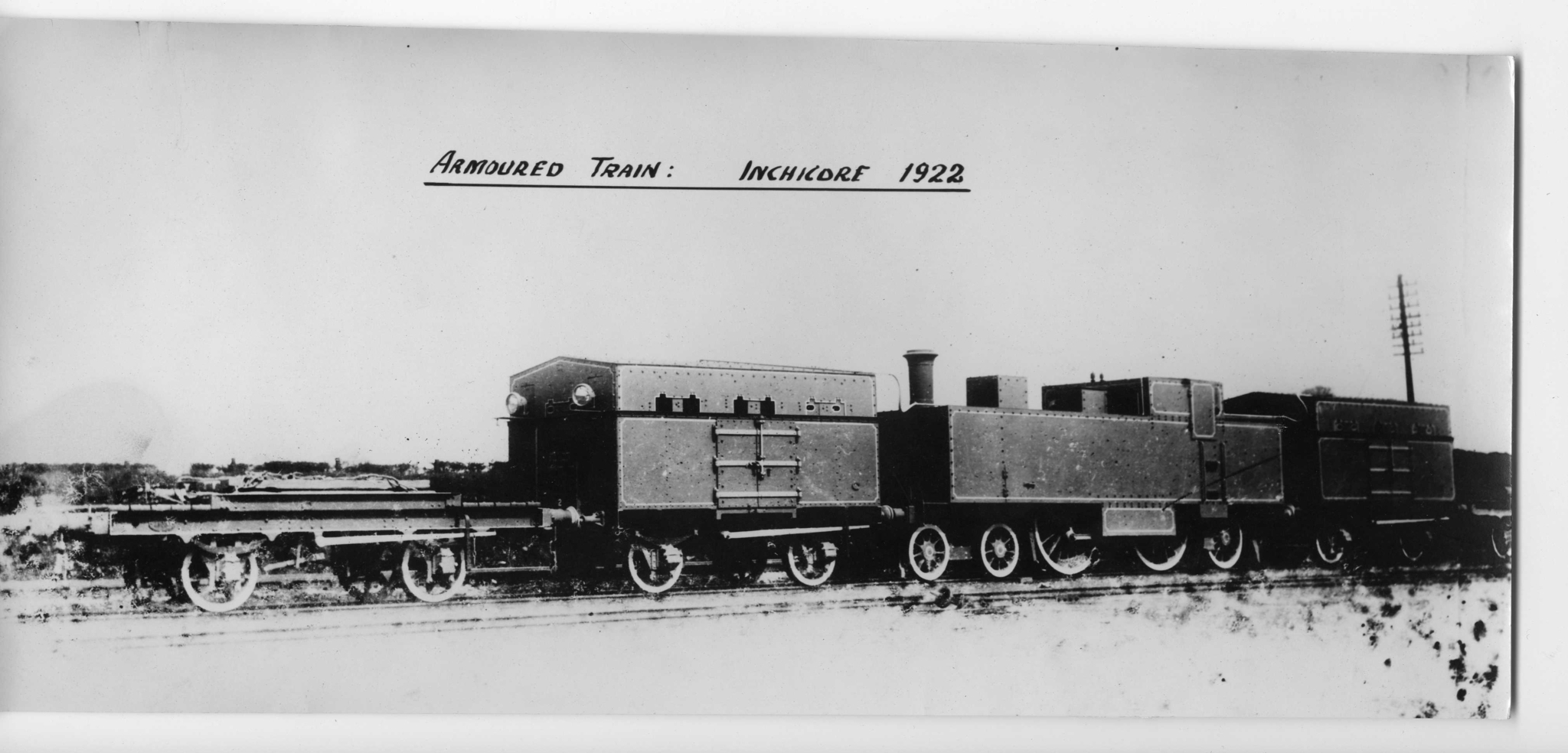 Military Archives | P19: (b) Armoured train, Inchicore, 1922.