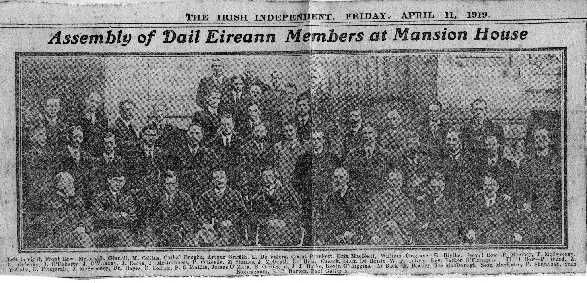 Military Archives | P28: Events of national interest 1919-1920