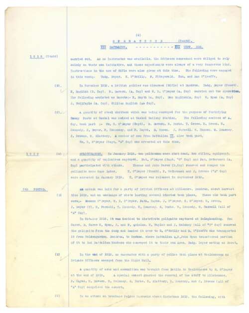 Military Archives | Solloghodbeg (Soloheadbeg) Ambush