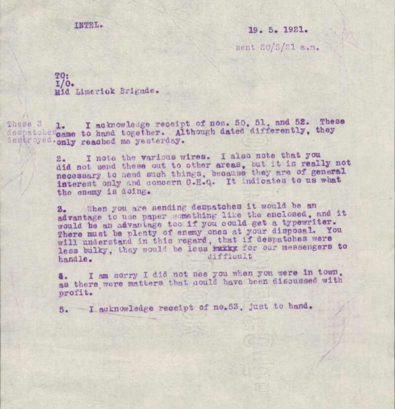 Military Archives | Collins Papers